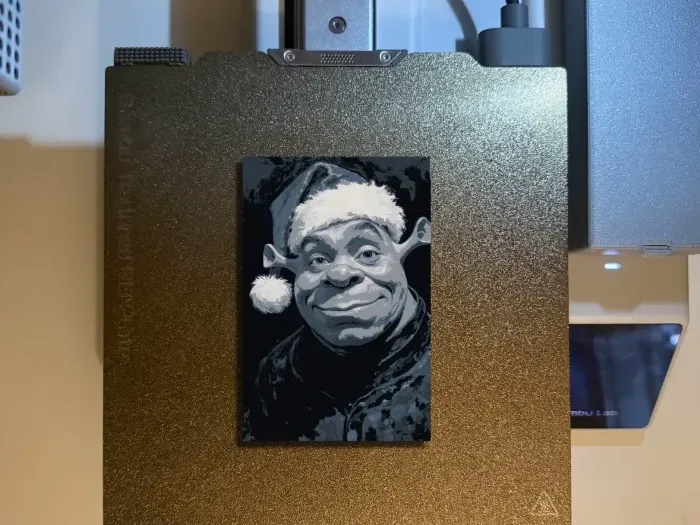Santa Shrek HueForge by Marjers MakerWorld: Download Free 3D Models