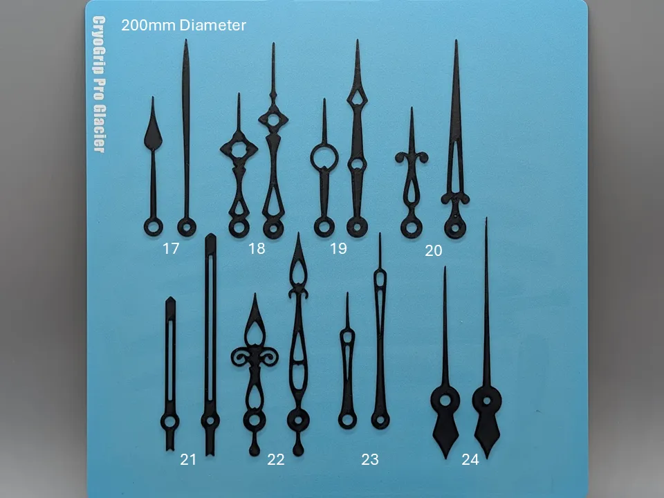 64 Sets Of Clock Hands - Free 3D Print Model - MakerWorld