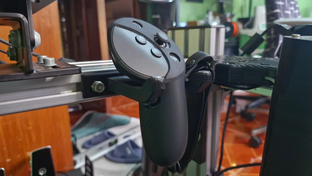 Meta Quest 3/Pro Controller Mount Sim Rig Remixato da marks - Maker World