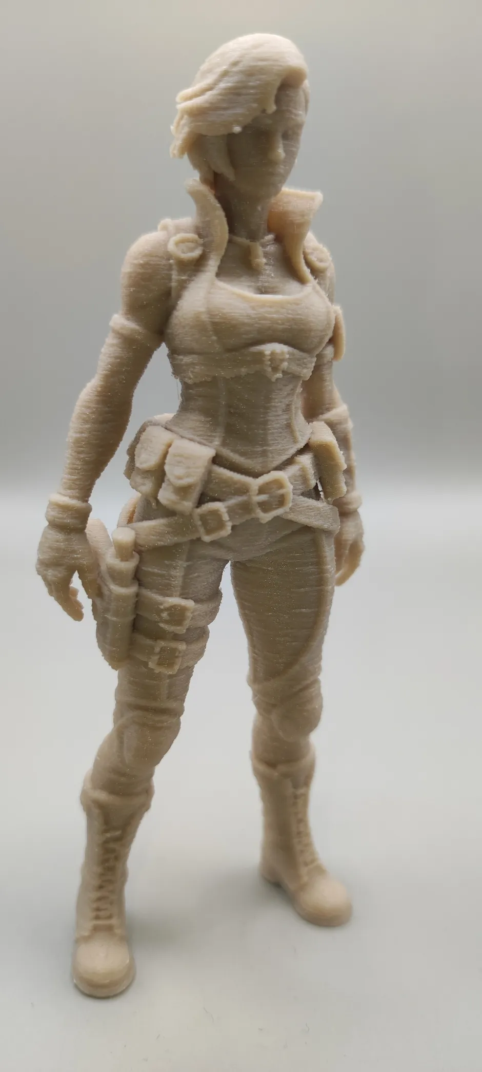Action Girl V2 figurine - Free 3D Print Model - MakerWorld