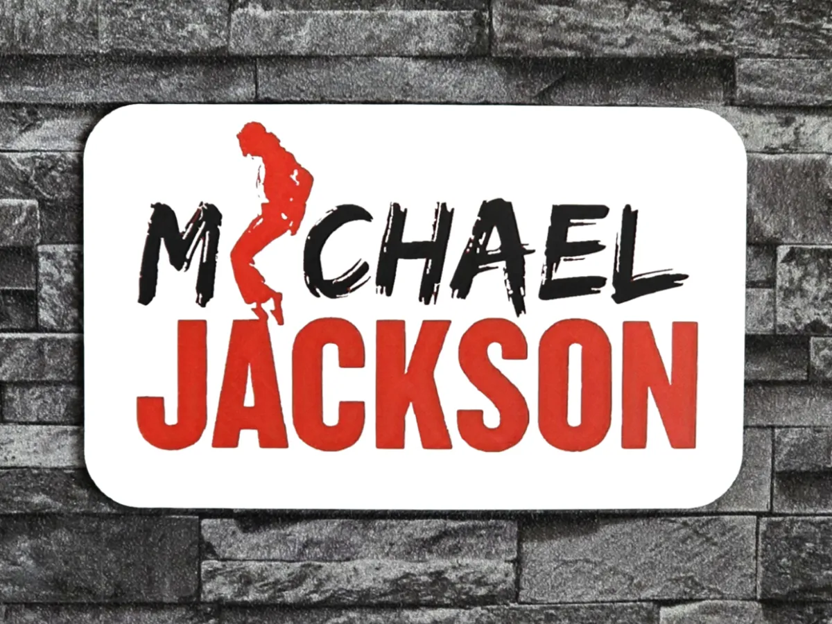 Hueforge Michael Jackson Rouge 3 couleurs - Modèle d'Impression 3D ...