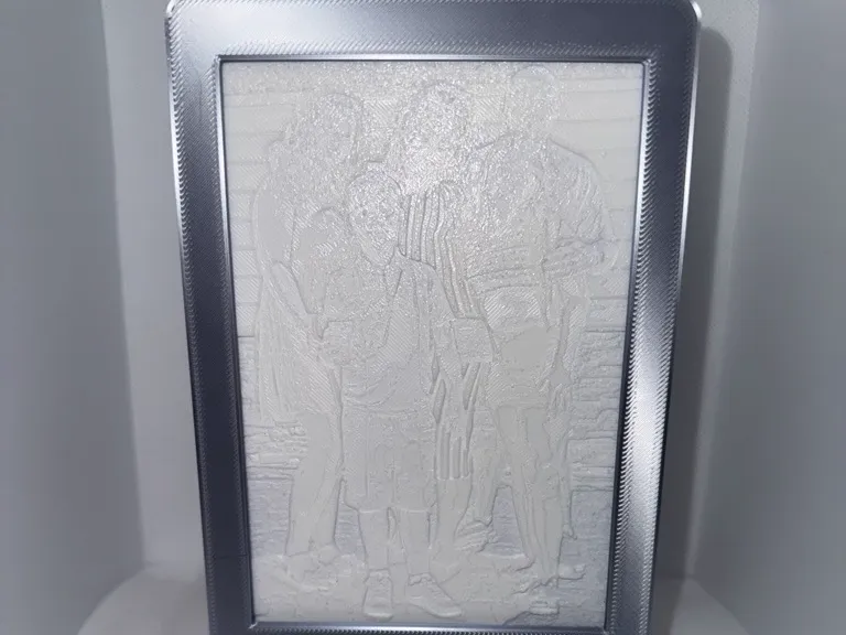 Lithophane Picture Frame by MAYhemPrints3D MakerWorld: Download Free 3D ...