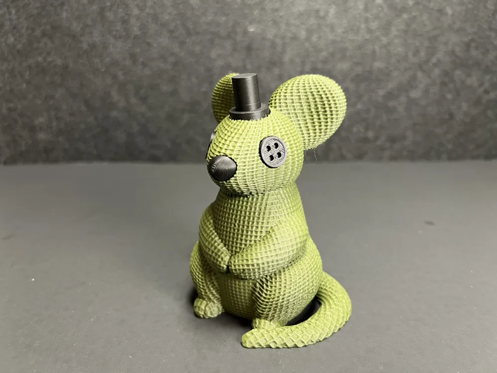 Burlap Fancy Mouse - Free 3D Print Model - MakerWorld