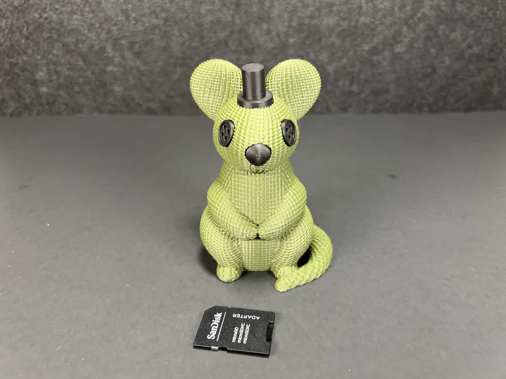 Burlap Fancy Mouse - Free 3D Print Model - MakerWorld