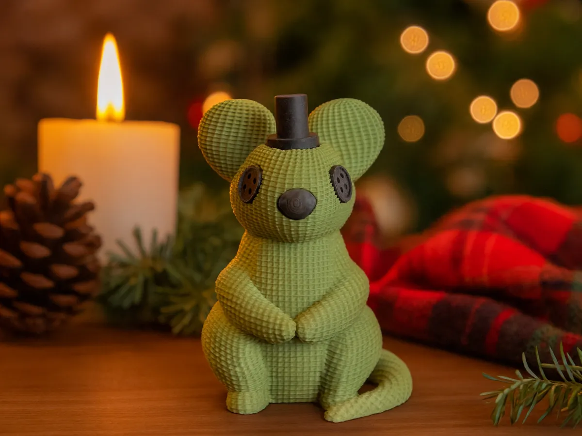 Burlap Fancy Mouse - Free 3D Print Model - MakerWorld