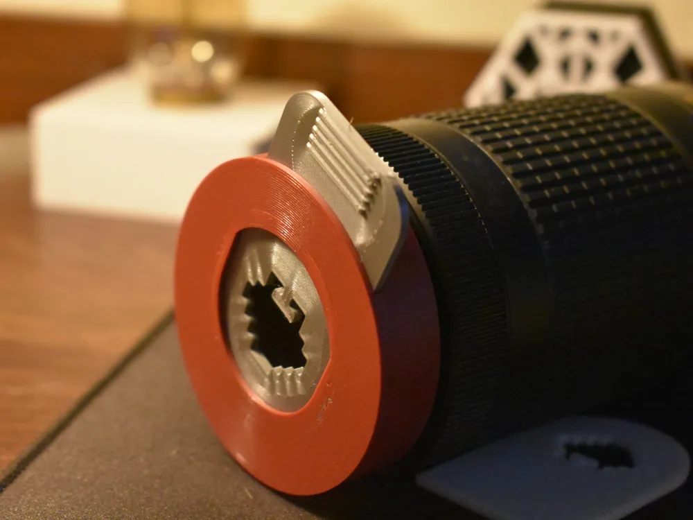 Filtro Bokeh para Nikon AF-P 70-300mm DX (58mm) - Modelo de impresión 3D gratuito - MakerWorld