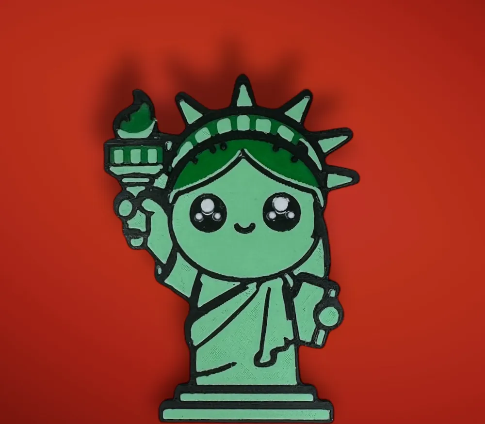 Cute Statue of Liberty by Mr.Freshprints - MakerWorld