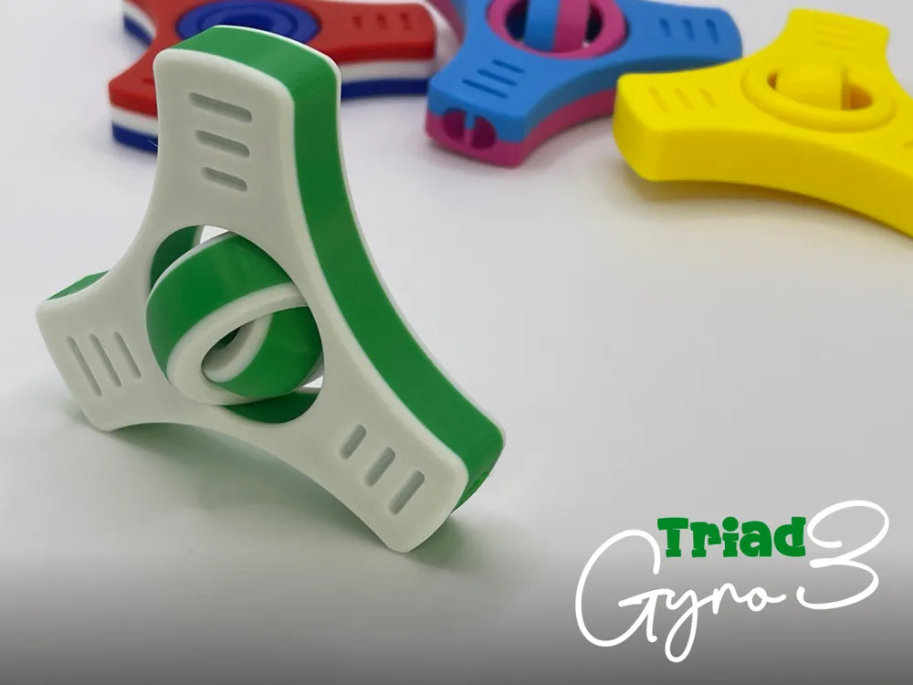 Gyro4 Octagon Fidget Spinner by MalcTheOracle MakerWorld: Download Free ...