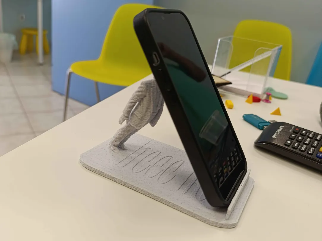 supporto per telefono di Michael Jackson - Modello di stampa 3D ...