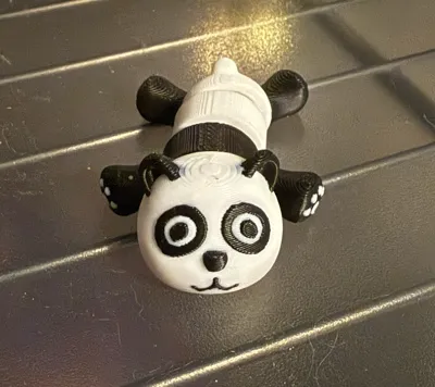 Articulated Pocket Pets – Chubby Panda by Fulcrum Studio MakerWorld ...