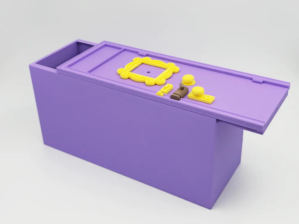 Friends Book Nook (money-box) - Free 3D Print Model - MakerWorld