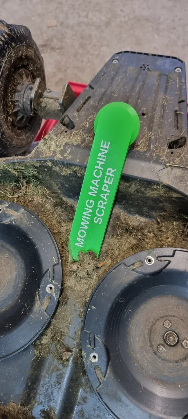 Mowing Machine Scraper by White Fox 1993 MakerWorld: Download Free 3D ...