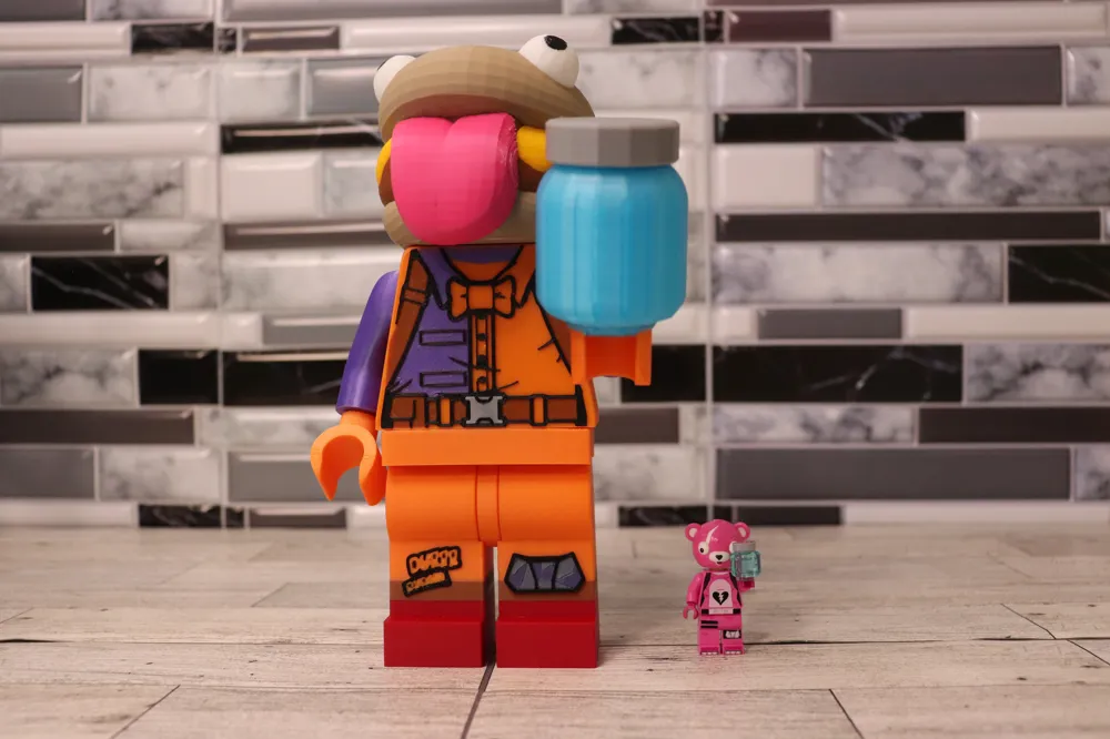 Giant Brick *Beef Boss (Durr Burger)* Megafig 500% by CdunMakerWorld ...