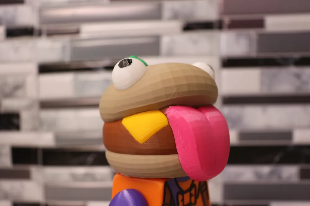 Giant Brick *Beef Boss (Durr Burger)* Megafig 500% by CdunMakerWorld ...