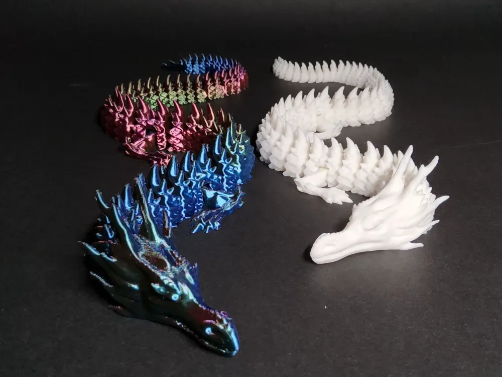 Ao Bing Articulated Dragon by 3D Memory MakerWorld: Download Free 3D Models