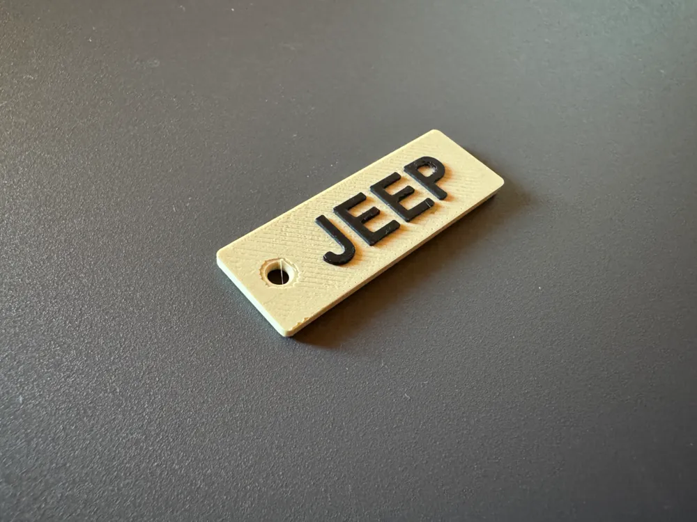 Jeep Keychain - Free 3D Print Model - MakerWorld