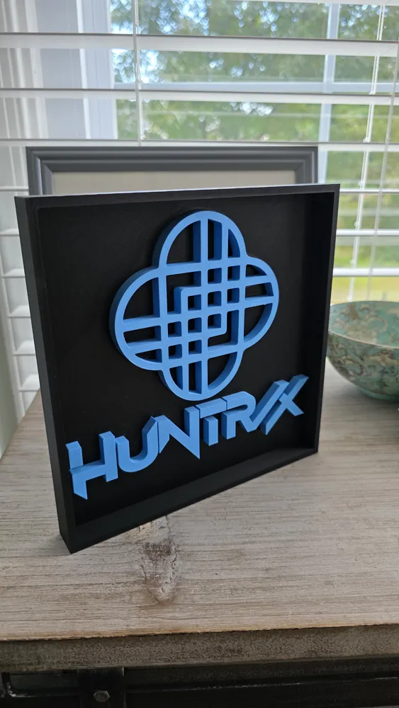 K-Pop Demon Hunters Huntrix Display Sign - Free 3D Print Model - MakerWorld