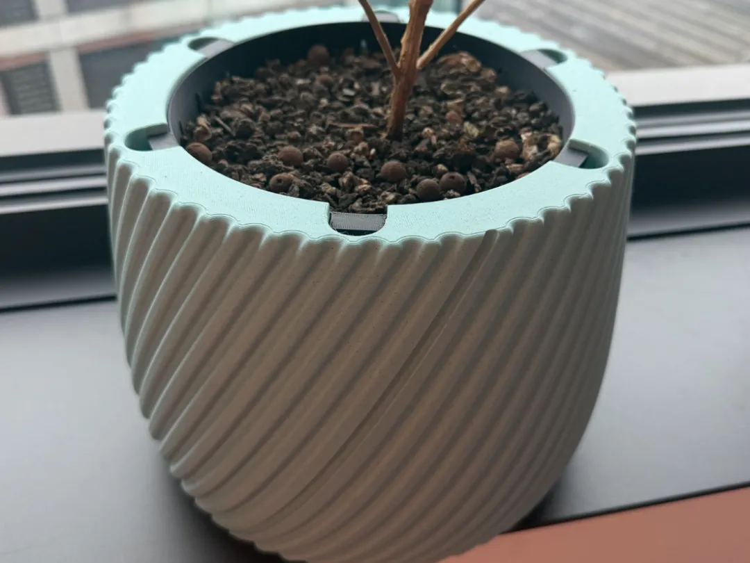 Decorative Plant Pot with Inner Pot - Free 3D Print Model - MakerWorld