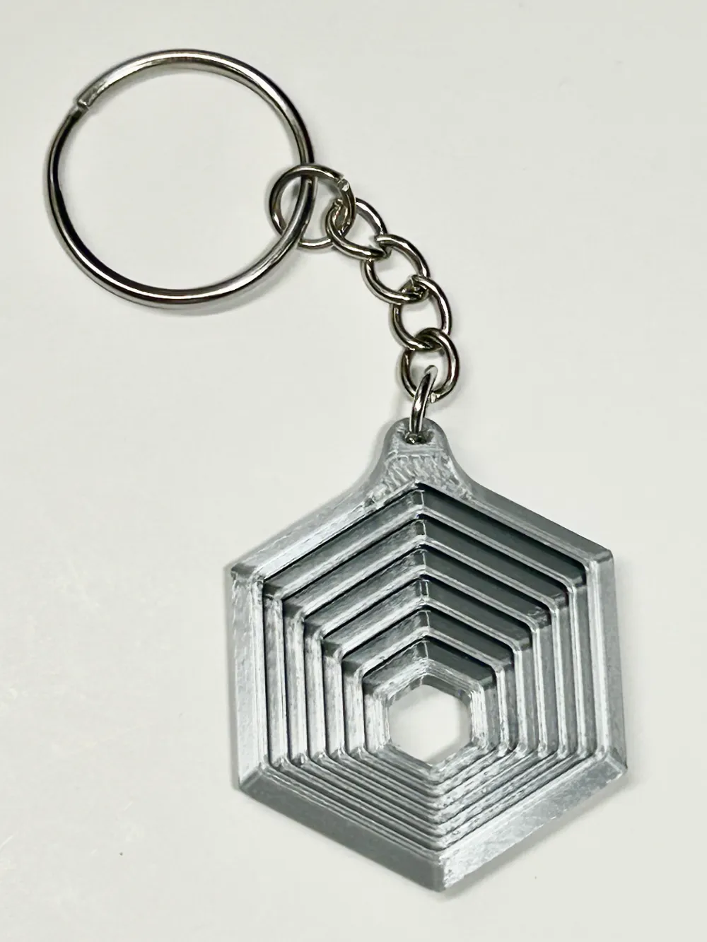 Hexagon Fidget Keychain – Simple & Satisfying by Martin MakerWorld ...