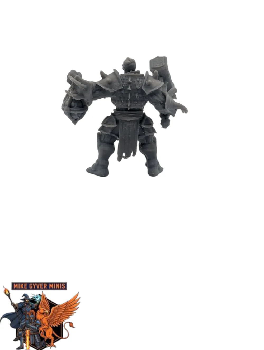 Miniatura de Warforged Juggernaut Warlock para D&D TTRPG por MikeGyver MakerWorld: Descarga ...