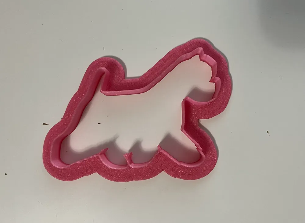 West Highland White Terrier Cookie Cutter by That One Guy - MakerWorld