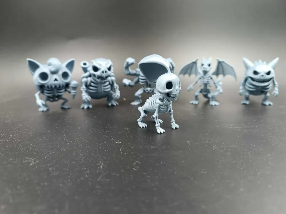 Chikorita Skeleton Pokemon Kawaii - Anime - Toy by drakeforge3d ...