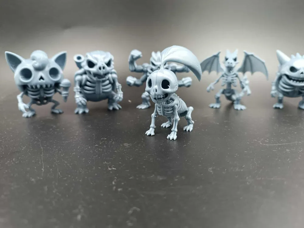 Chikorita Skeleton Pokemon Kawaii - Anime - Toy by drakeforge3d ...