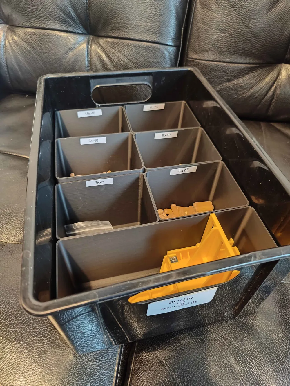 Storage container divider - LEGO box divider - Free 3D Print Model ...