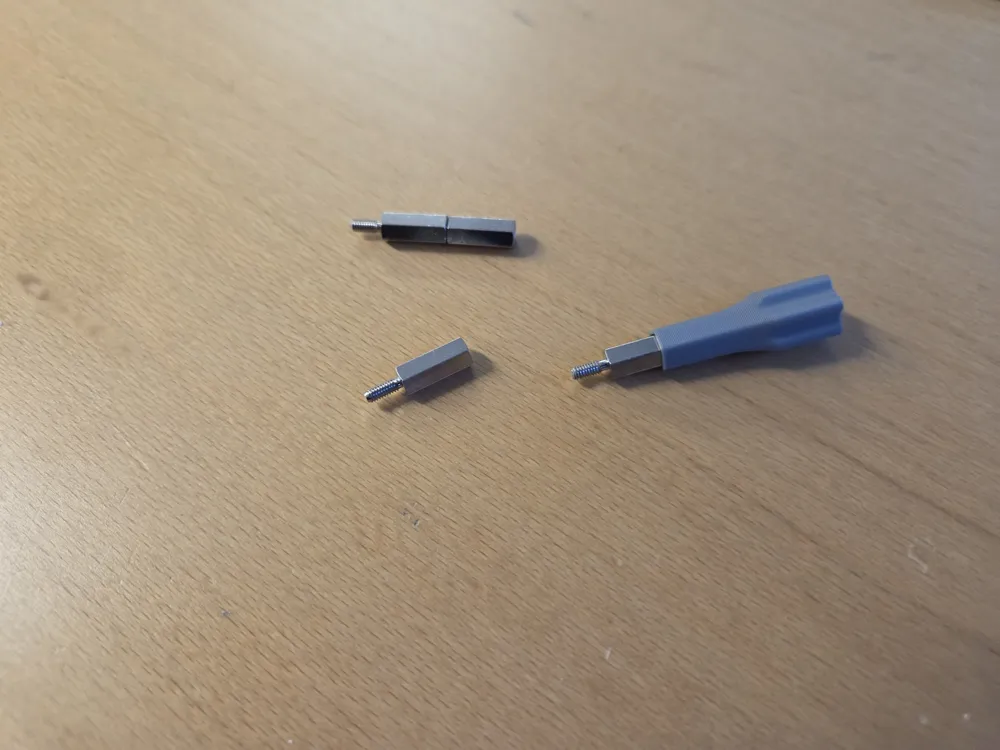 Chave para espaçadores M2.5 (bit hexagonal de 5mm) - Modelo gratuito ...