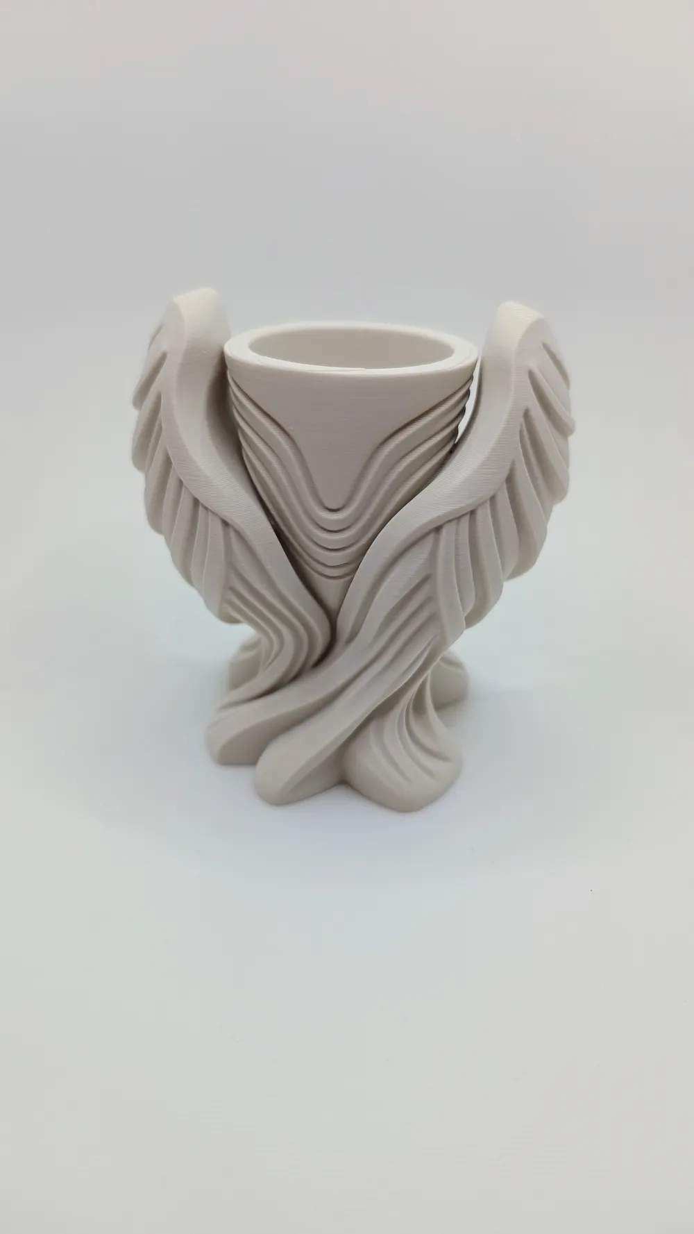 Angel Wing Vase, Heavenly Planter - Free 3D Print Model - MakerWorld