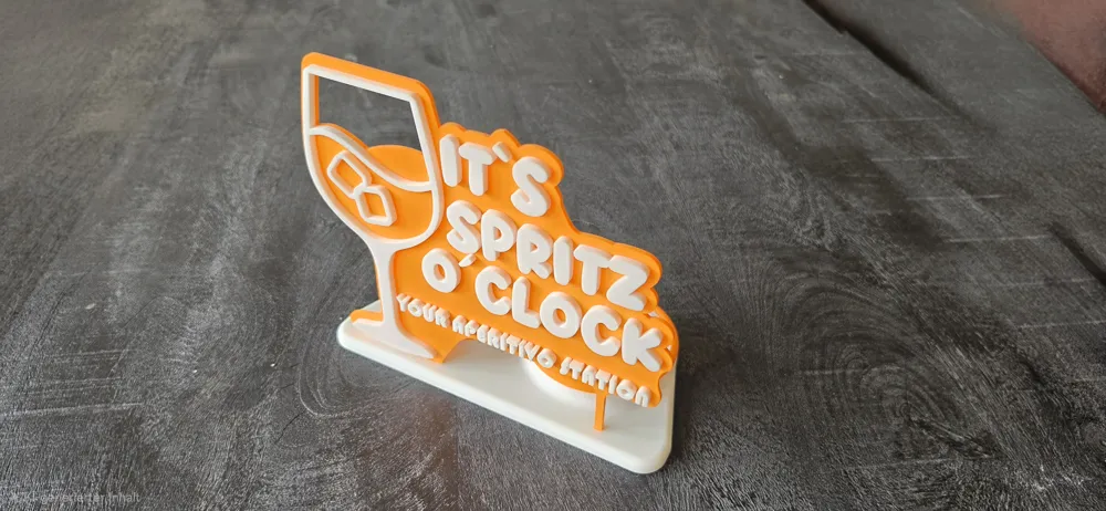 Aperol Spritz Aperetivo Station - Free 3D Print Model - MakerWorld