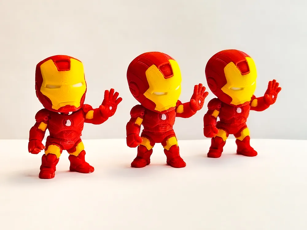 mini Iron Man flexible - Modèle d'Impression 3D Gratuit - MakerWorld