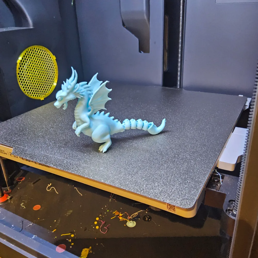 Dragon with adjustable tail by T&T Production - MakerWorld