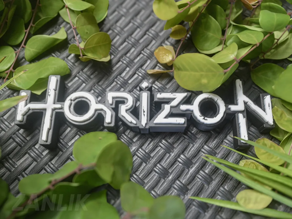Horizon Sign (AMS Optional) - Free 3D Print Model - MakerWorld