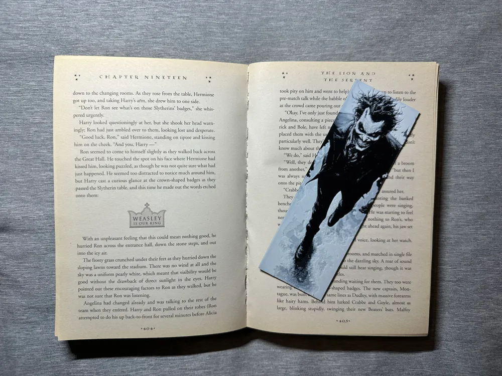 The Joker Hueforge Bookmarks - 2 sizes by Hey Ben MakerWorld: Download ...