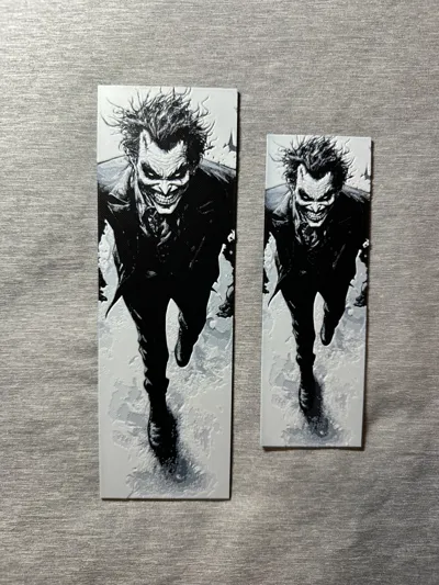 The Joker Hueforge Bookmarks - 2 sizes by Hey Ben MakerWorld: Download ...
