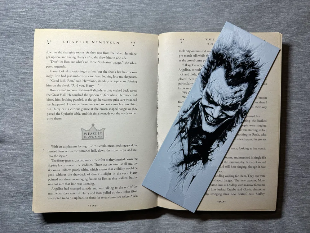 The Joker Hueforge Bookmarks - 2 sizes by Hey Ben MakerWorld: Download ...