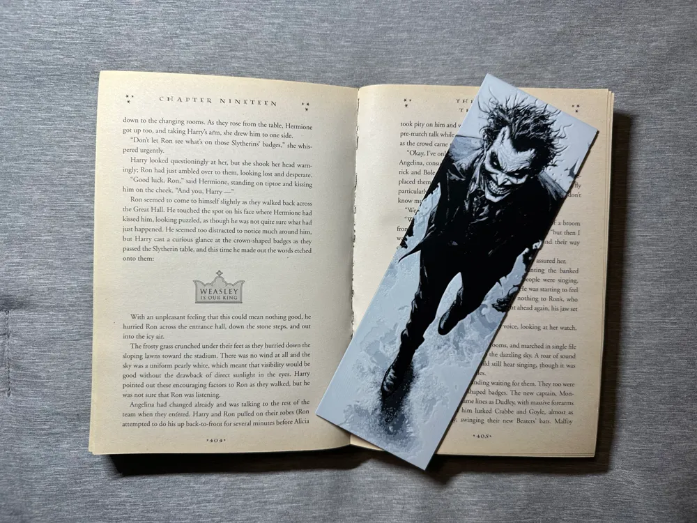 The Joker Hueforge Bookmarks - 2 sizes by Hey Ben MakerWorld: Download ...