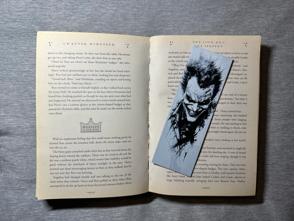 The Joker Hueforge Bookmarks - 2 sizes by Hey Ben MakerWorld: Download ...