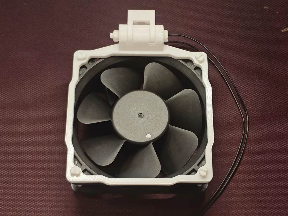 Adjustable 120mm Fan Ceiling Mount - Free 3D Print Model - MakerWorld