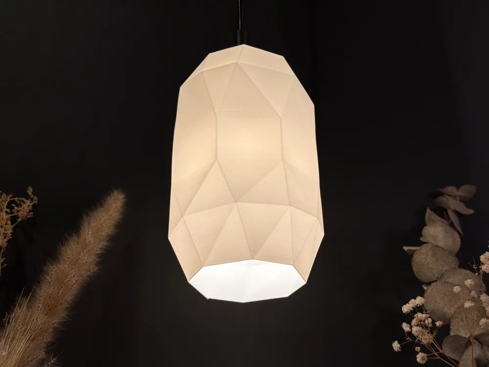 Pendant Lamp Shade | 18cm Lantern, Low Poly by ‹ms/› MakerWorld ...