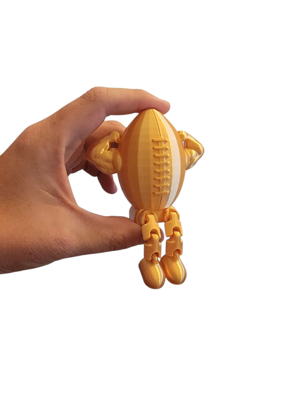 Articulated Football Flex Buddy - Vertical Version by Click Print ...