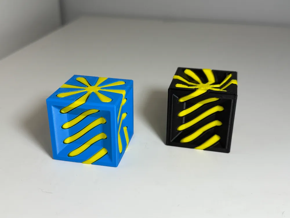 4D Impossible Passthrough Cube V2 No Supports by F.E. Designs ...
