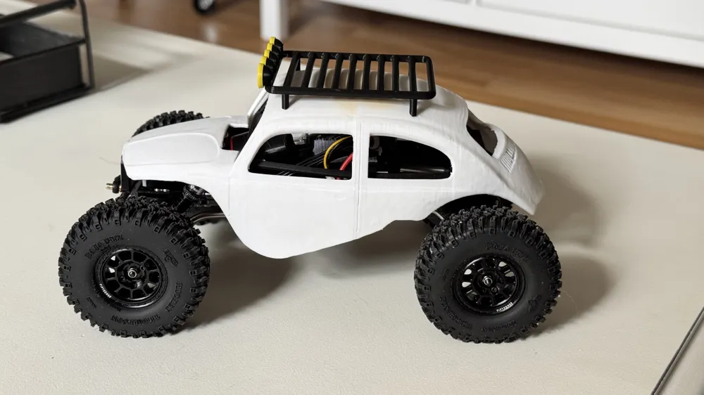 SCX24 Roof Rack For VW Bug - Free 3D Print Model - MakerWorld