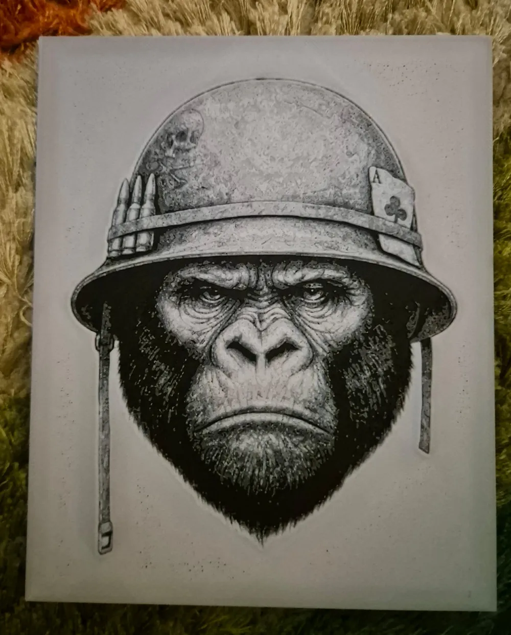 Monkey soldier hueforge - Free 3D Print Model - MakerWorld
