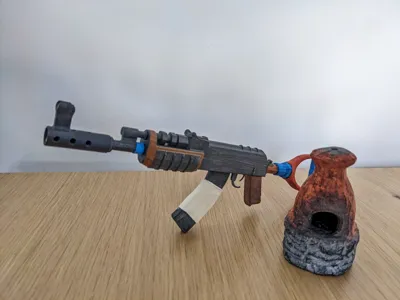 Rust Assault Rifle (AK47) by mlux - MakerWorld
