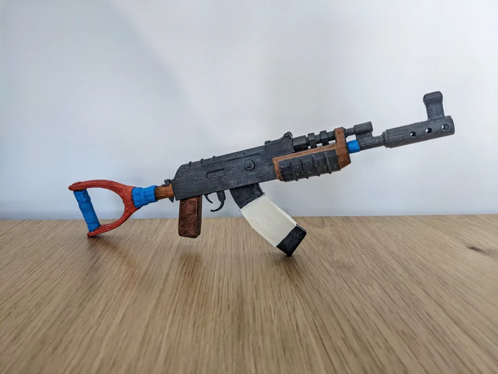 Rust Assault Rifle (AK47) by mlux - MakerWorld