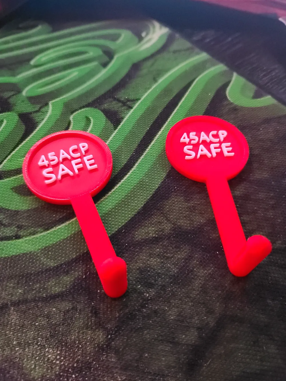 45 ACP Weapon Safe Flag by Tazinator - MakerWorld