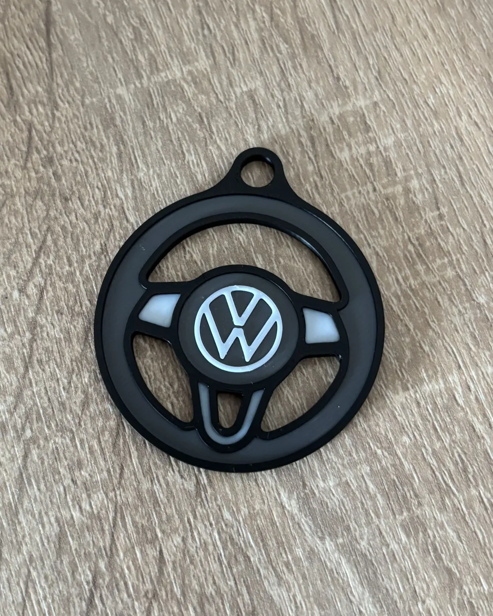 Volkswagen Steering Wheel Keychain - Free 3D Print Model - MakerWorld