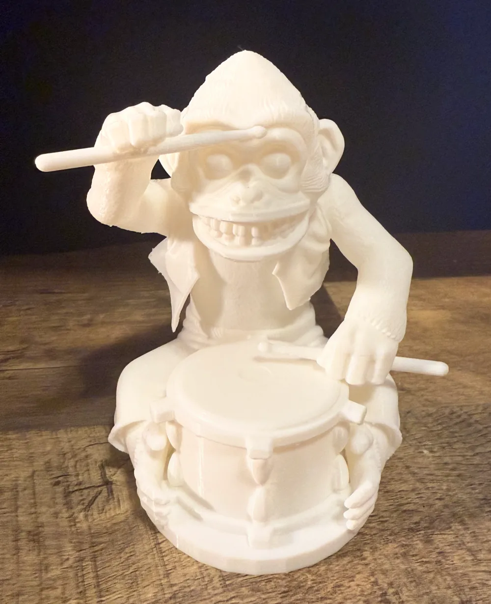 The Monkey - Inspired By Stephen King The Monkey - Free 3D Print Model ...